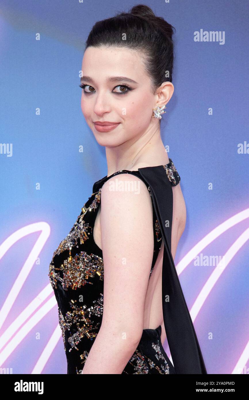London, UK. 11 Oct, 2024. Pictured: Mikey Madison attends The Headline ...