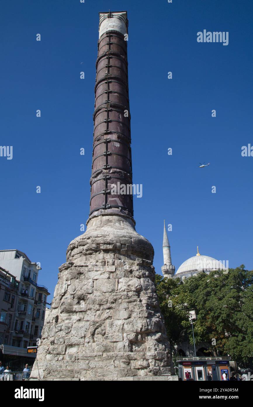 Türkiye, Turkey, Istanbul, Cemberlitas column Stock Photo - Alamy