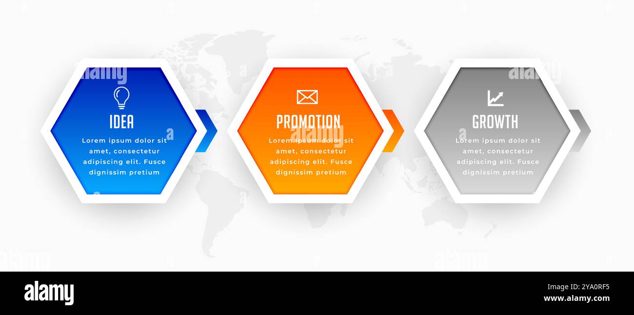 3 step infographic sequence diagram template for business marketing ...