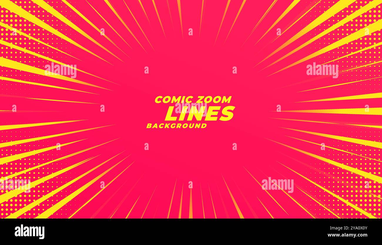 comic expression speed motion lines backdrop design vector Stock Vector ...