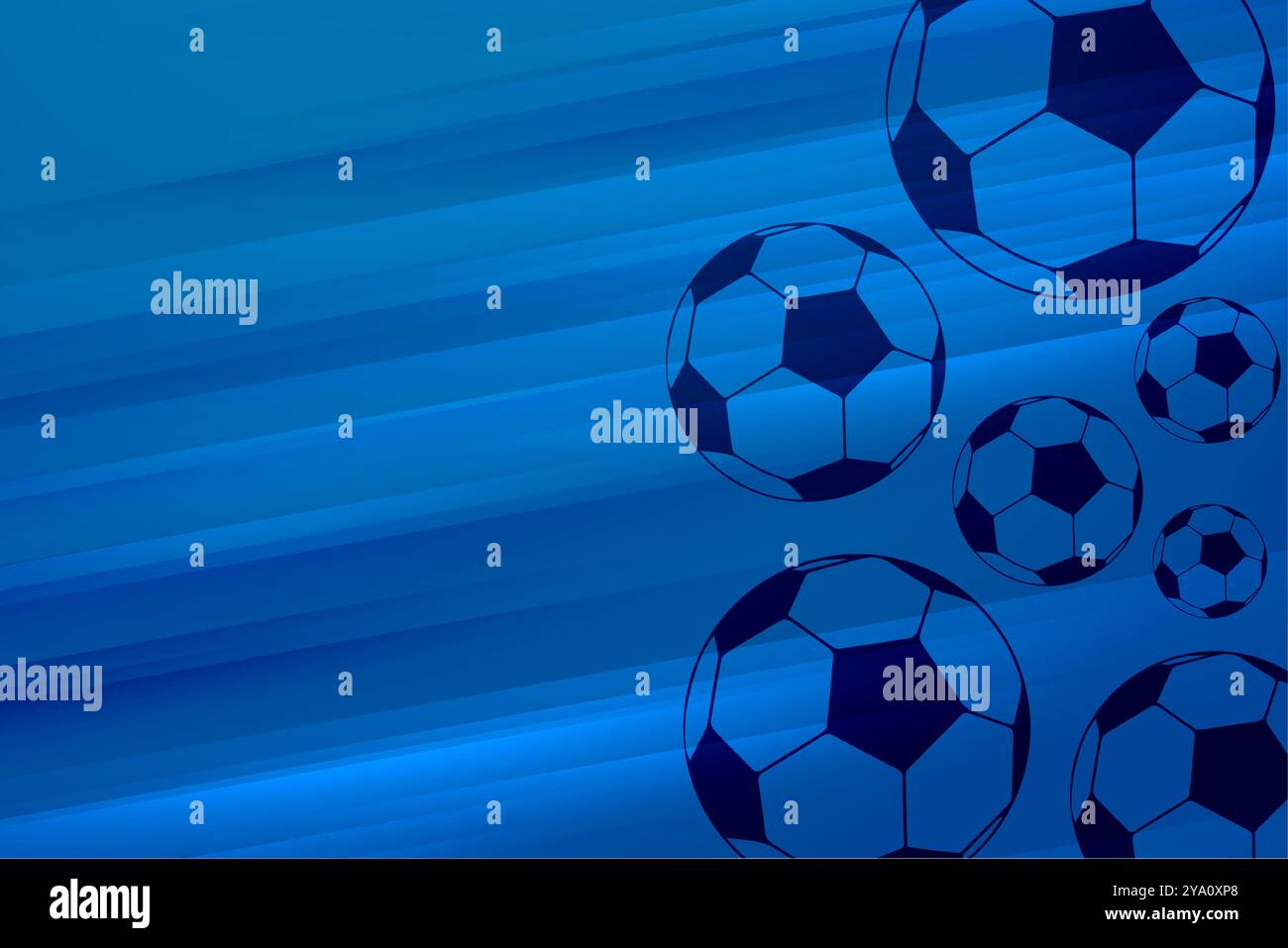 soccer or football league background with text space vector Stock ...