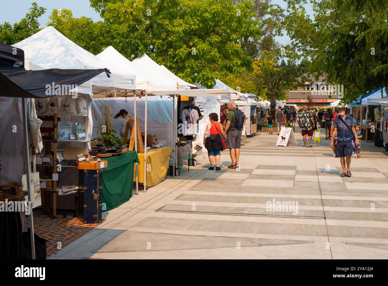 Salt spring island market bc hi-res stock photography and images - Alamy