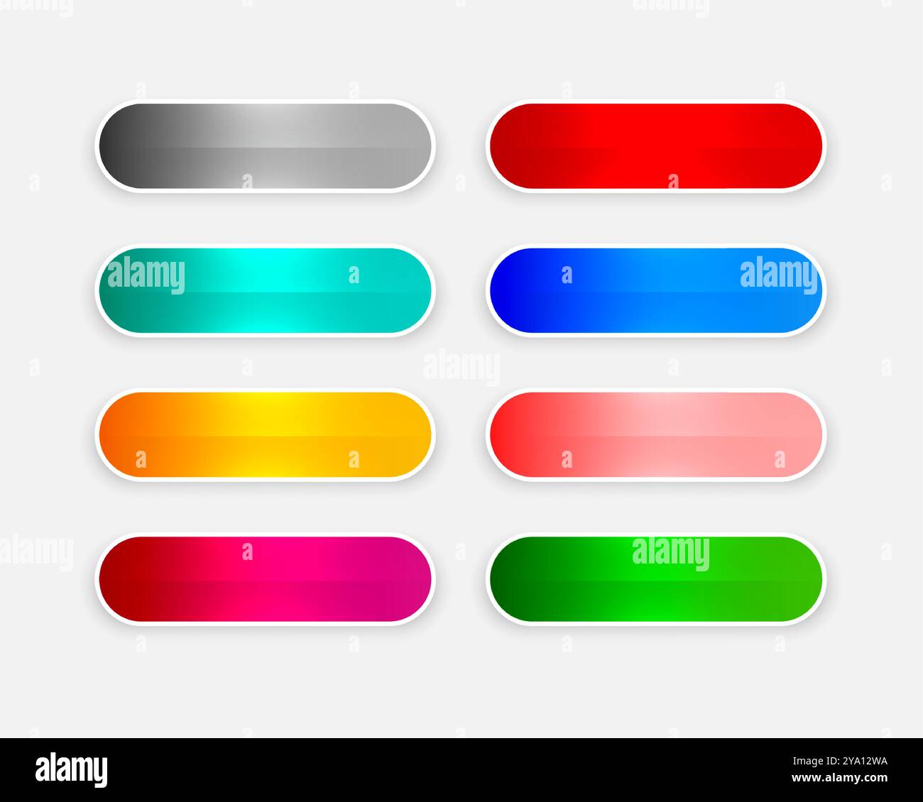 Colorful home icons in Stock Vector Images - Alamy