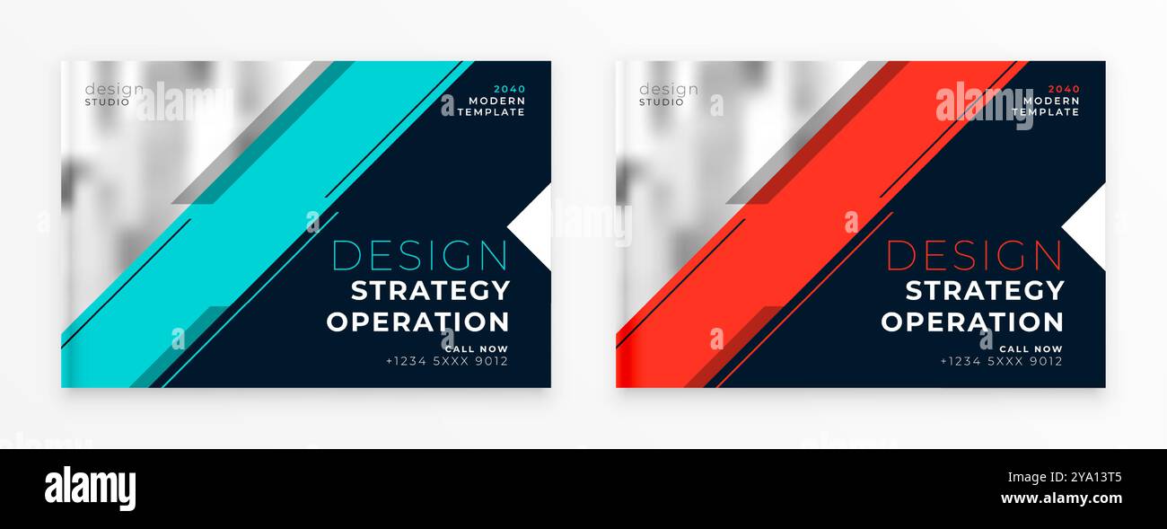 professional corporate brochure layout for business booklet vector ...