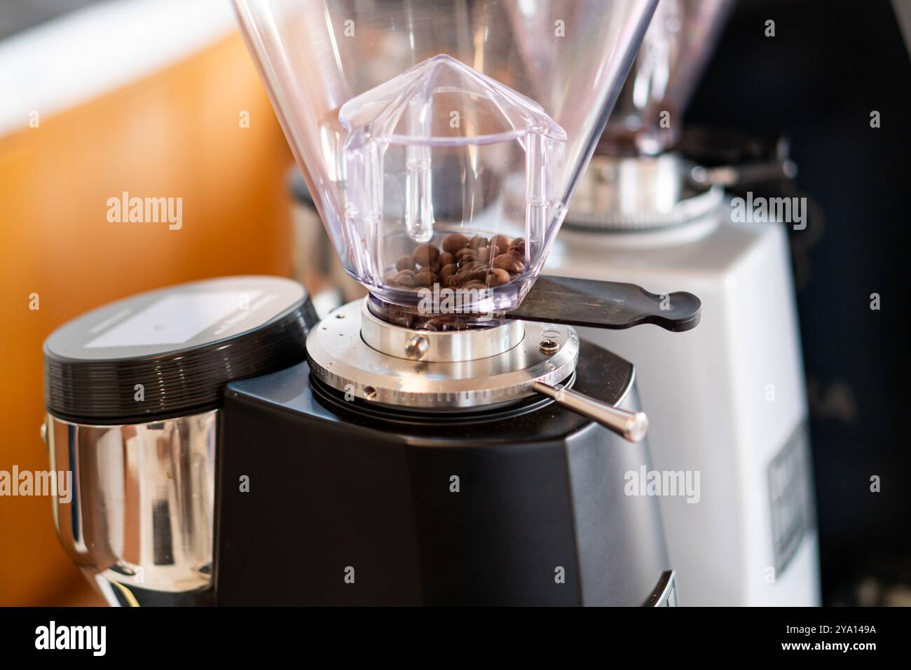 Coffee grinder transparent hopper hi-res stock photography and images ...