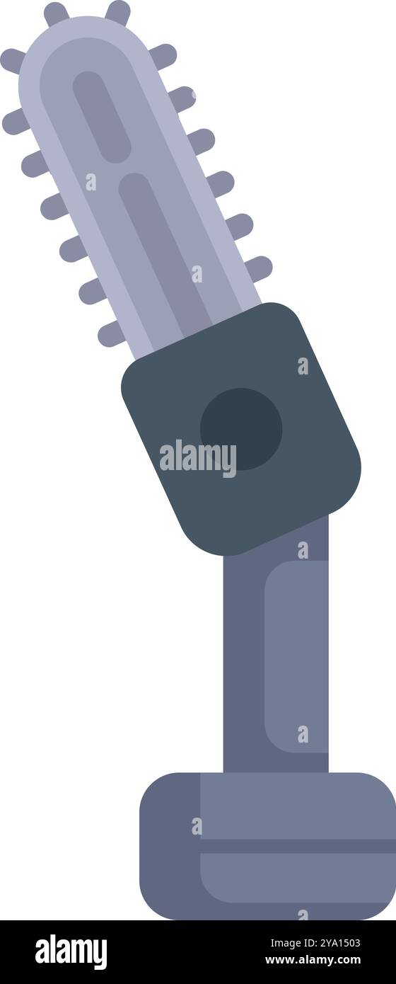 Chainsaw machine cutting wood with sharp blades for deforestation ...