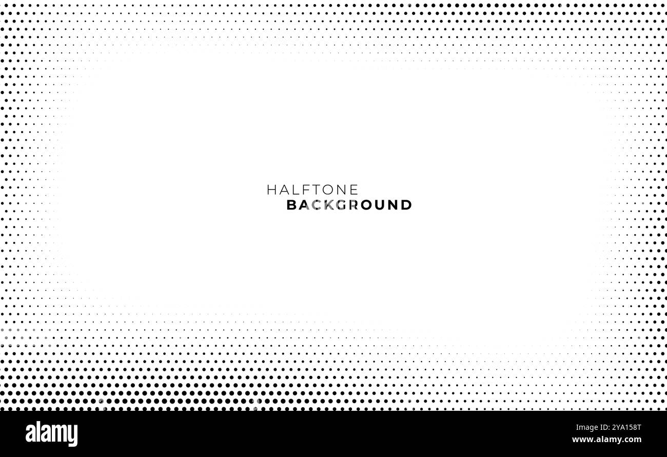 simple white background with halftone effect vector Stock Vector Image ...