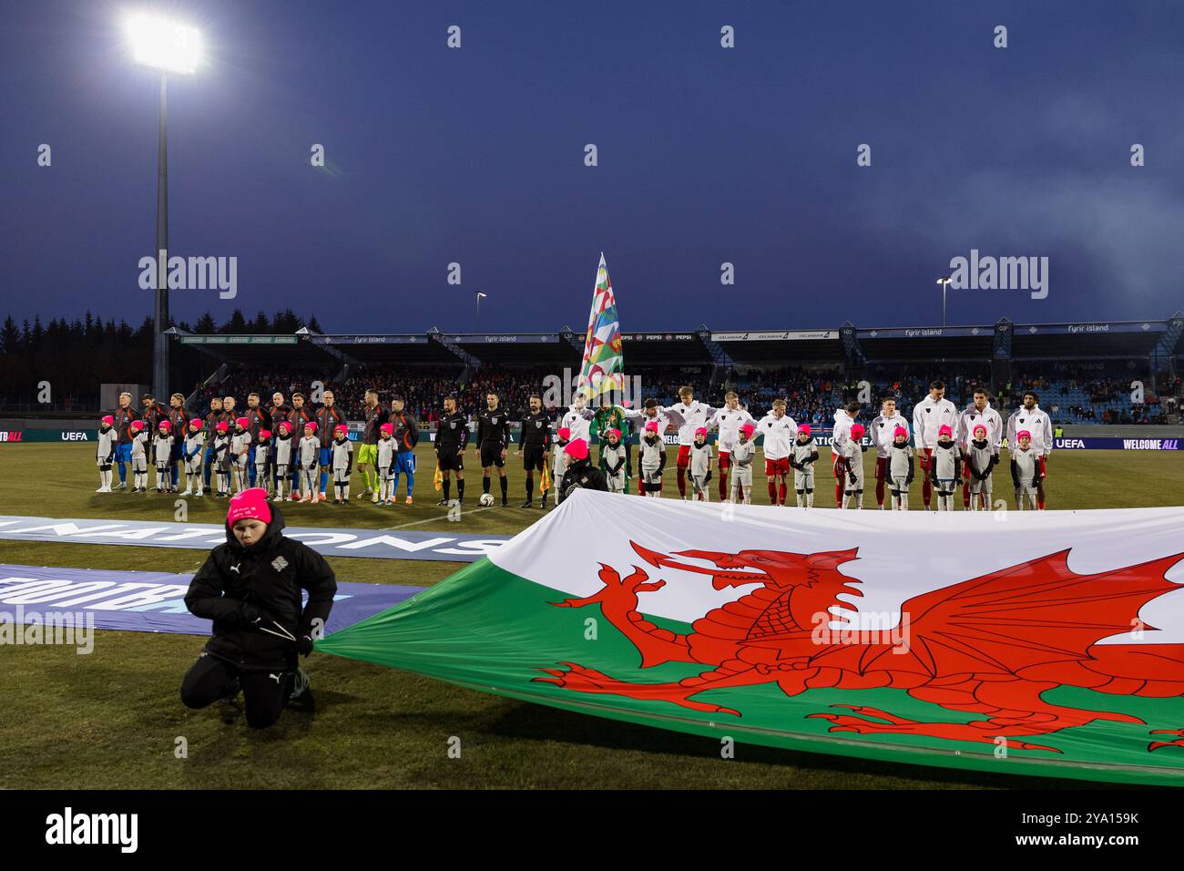 REYKJAVIK, ICELAND - 11 OCTOBER 2024: Wales' Ben Davies, Wales ...