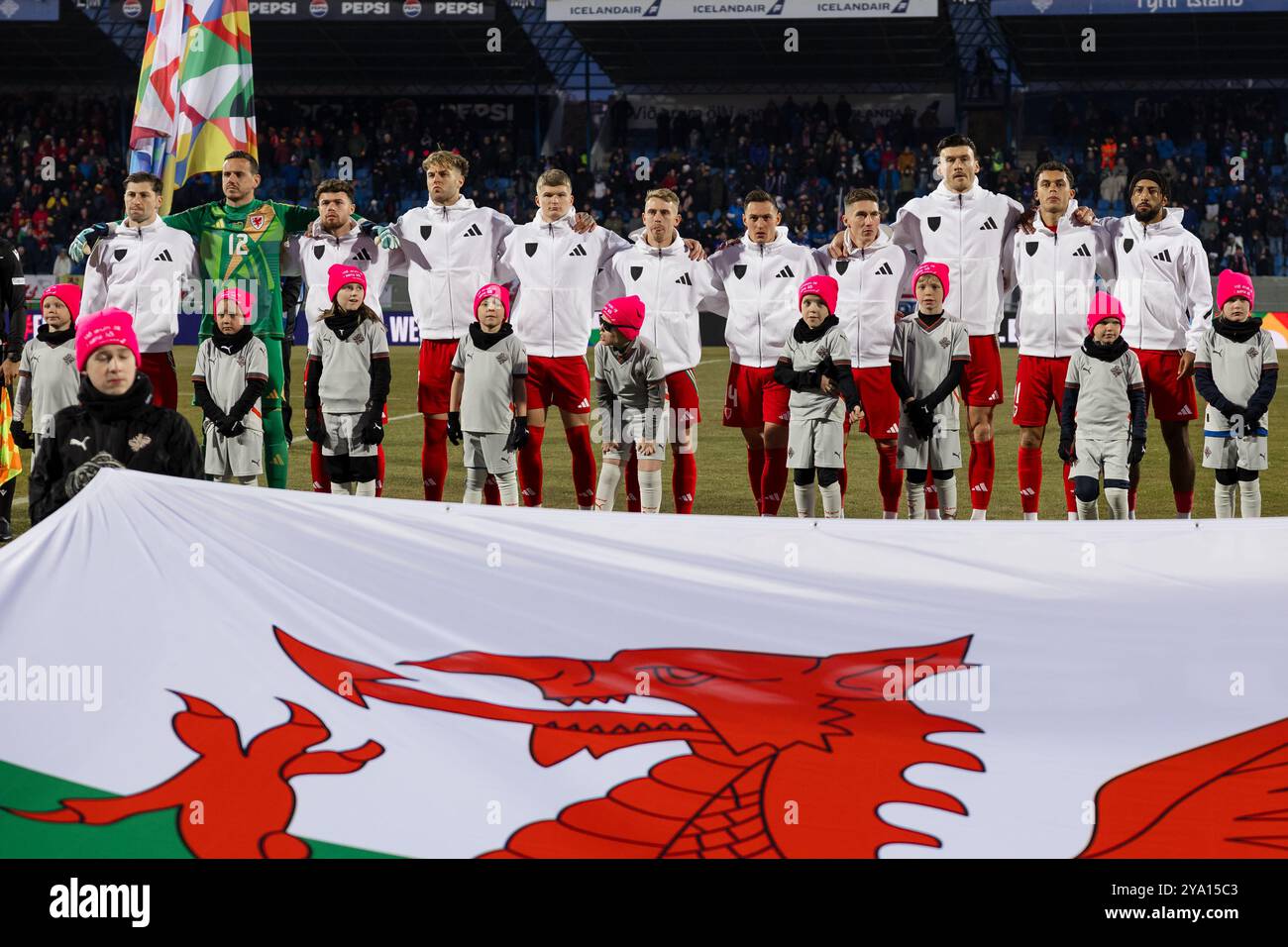 REYKJAVIK, ICELAND - 11 OCTOBER 2024: Wales' Ben Davies, Wales ...