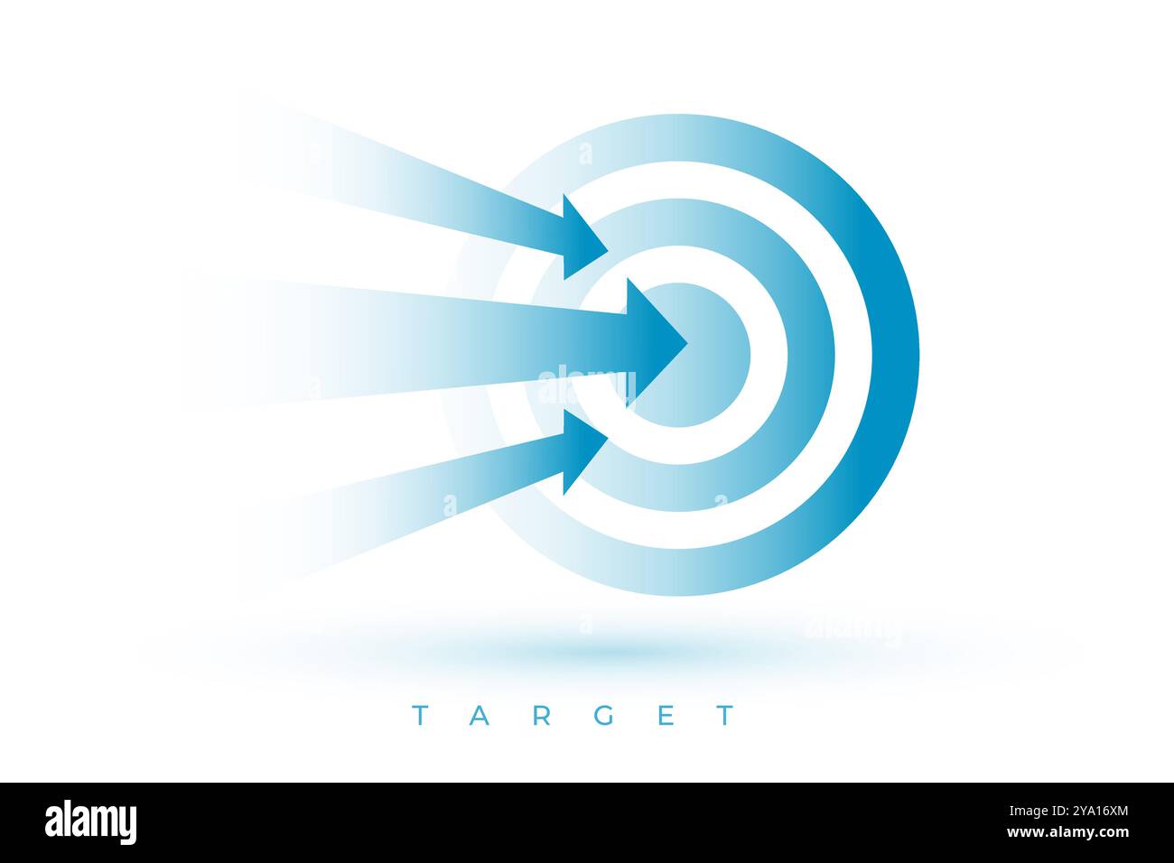 business target dartboard background for corporate aim vector Stock ...