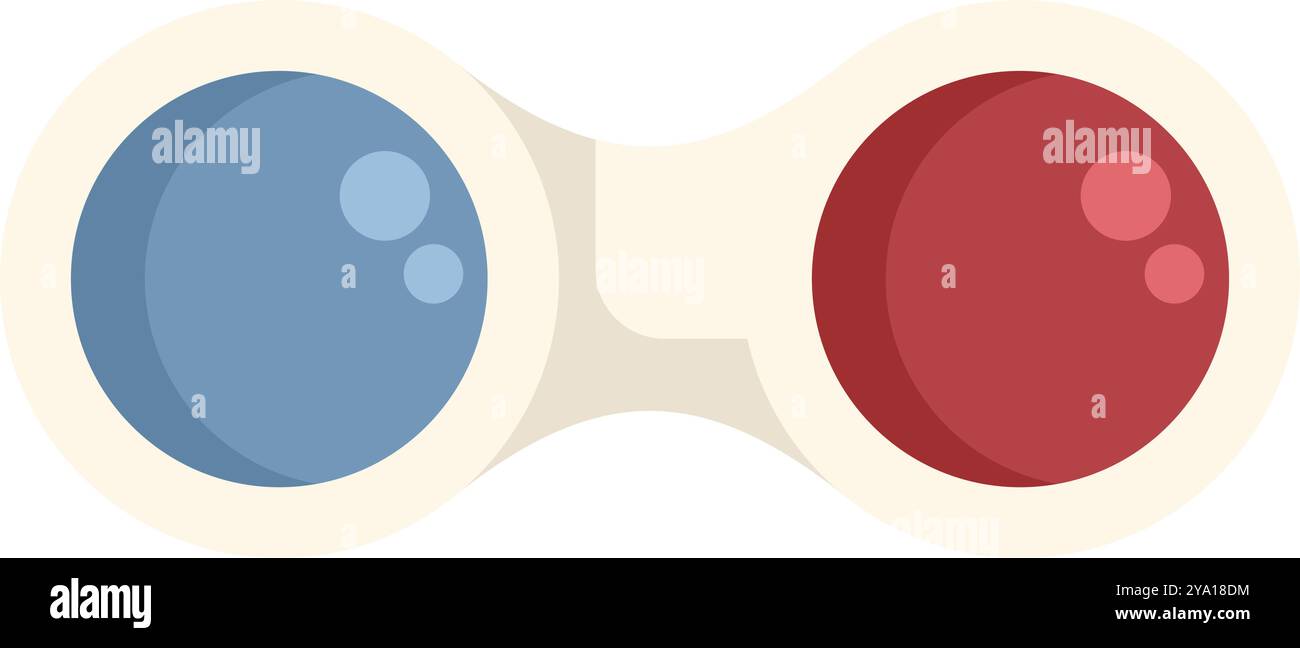 Depth perception cartoon Stock Vector Images - Alamy