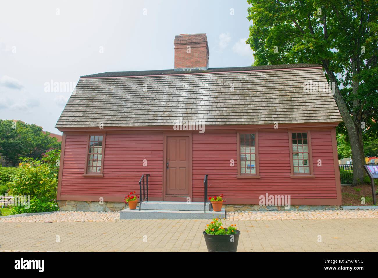 Sylvanus Brown House in Old Slater Mill National Historic Landmark on ...