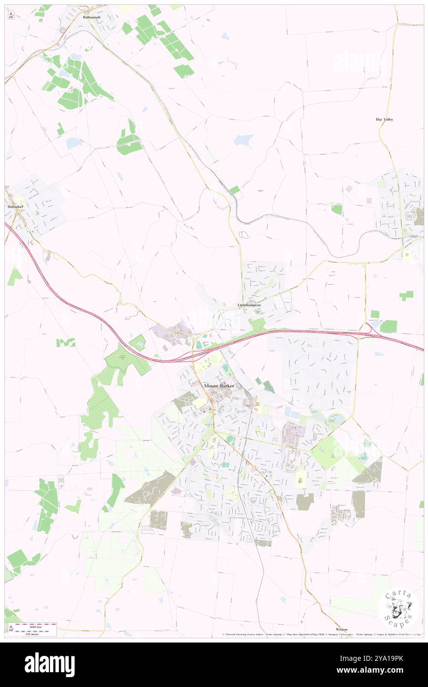 Littlehampton map Cut Out Stock Images & Pictures - Alamy