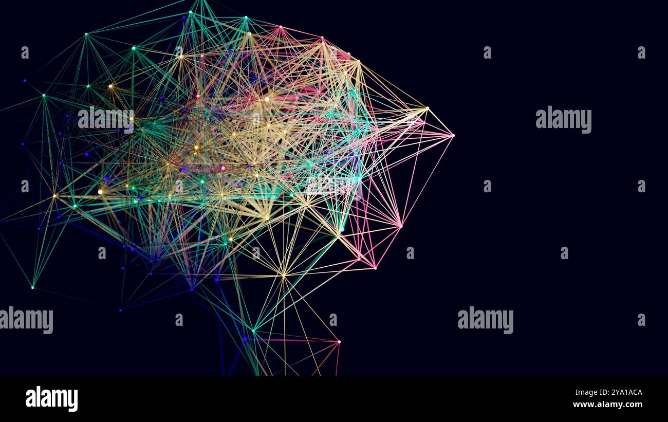 Network background connecting points hi-res stock photography and ...