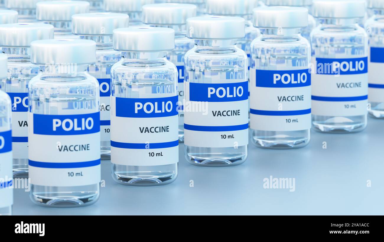Conceptual illustration of a polio vaccine Stock Photo - Alamy
