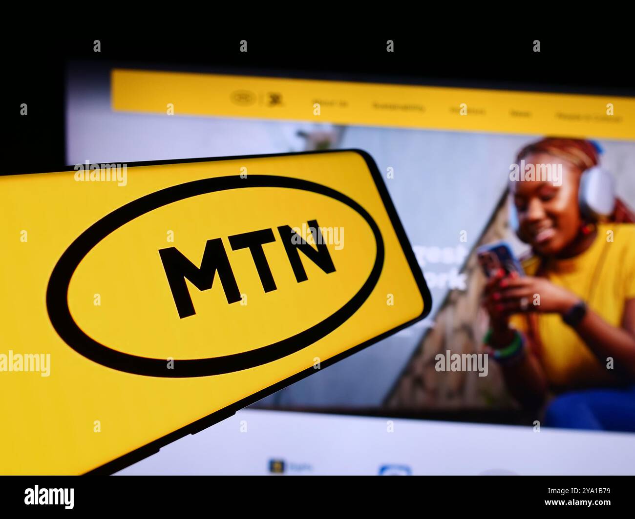 Mtn business logo hi-res stock photography and images - Alamy