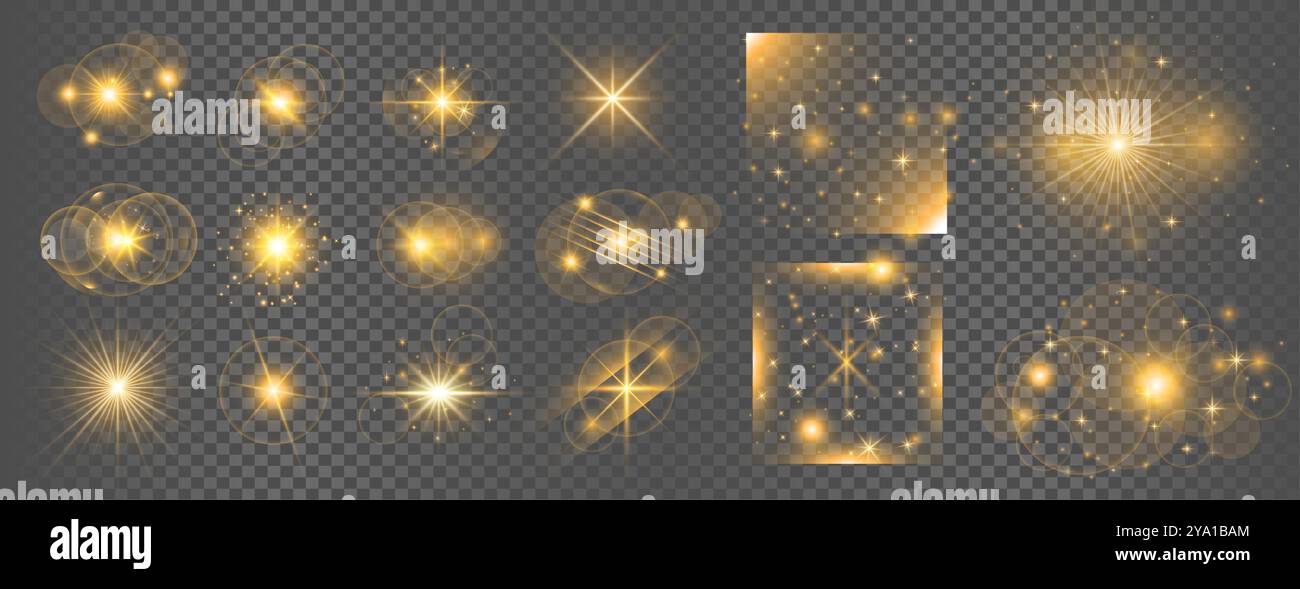 Transparent sparkle Stock Vector Images - Alamy