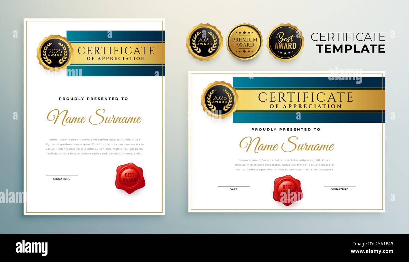 professional certificate of success template a printable document ...