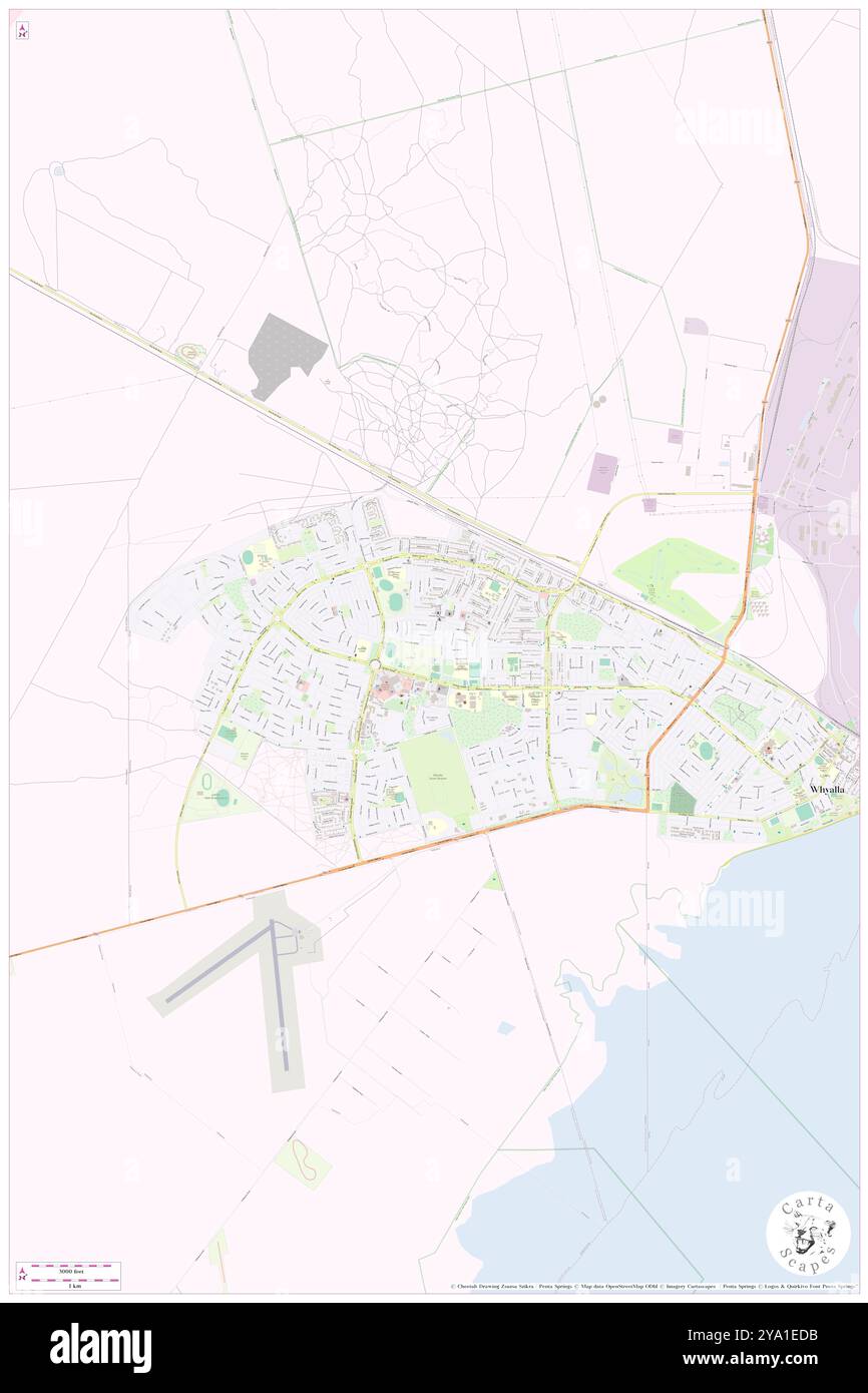 Whyalla Swimming Centre, , AU, Australia, South Australia, S 33 1' 28 ...