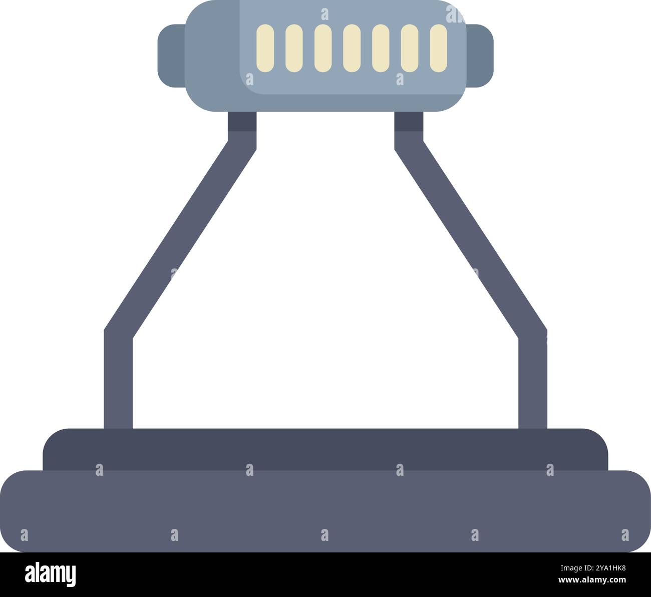 Electric linear actuator with a motor, worm gear and lead screw, moving ...