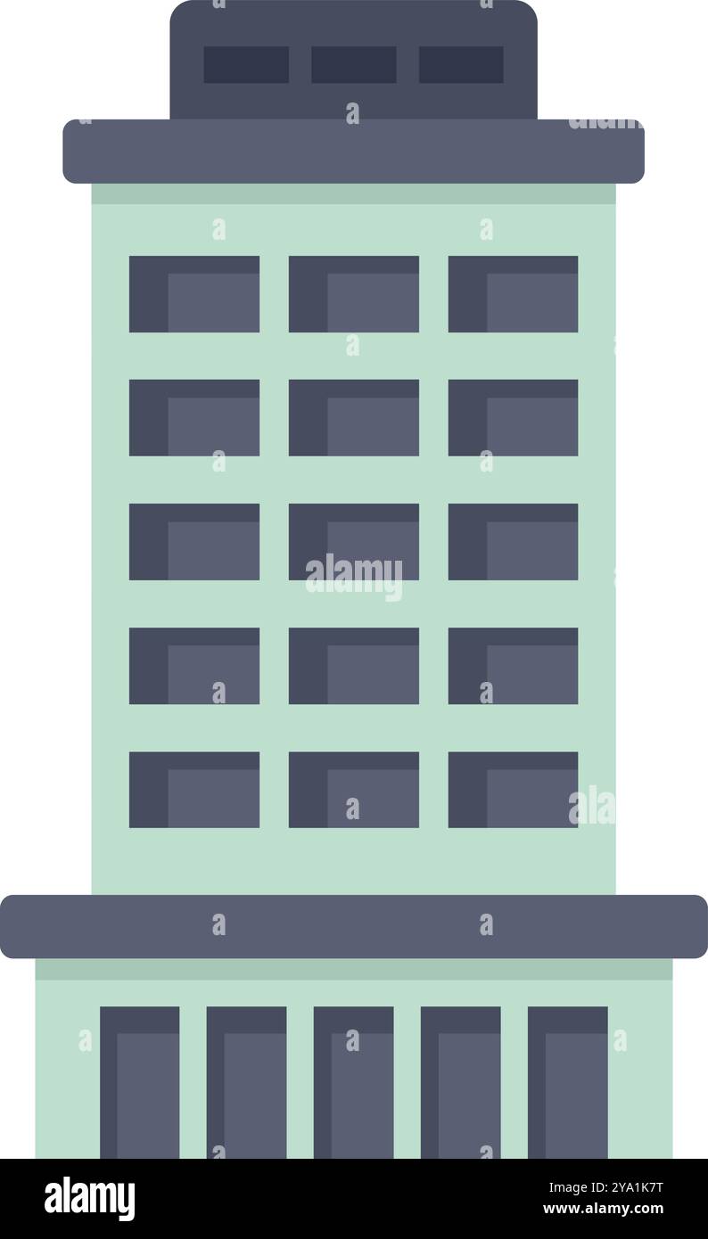 Modern tall building features Cut Out Stock Images & Pictures - Alamy