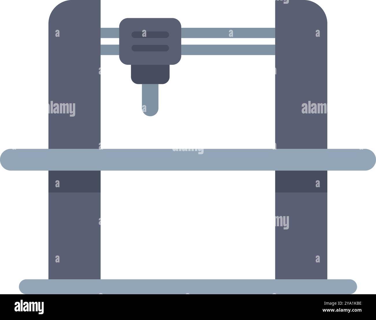 3d Printer Creating A New Object From A Digital Model Showcasing