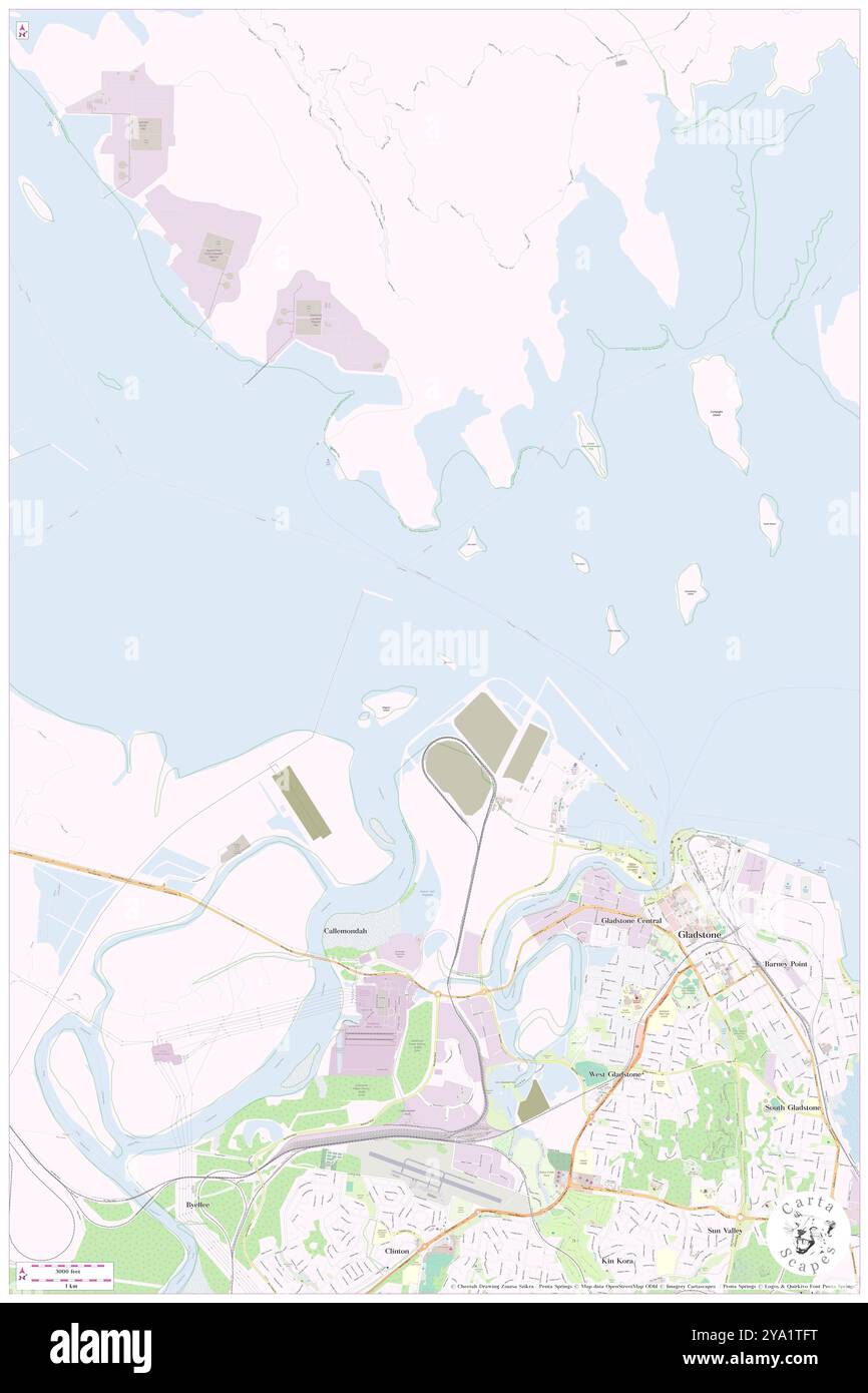 Mud Island, , AU, Australia, Queensland, S 23 48' 45'', N 151 13' 28 ...