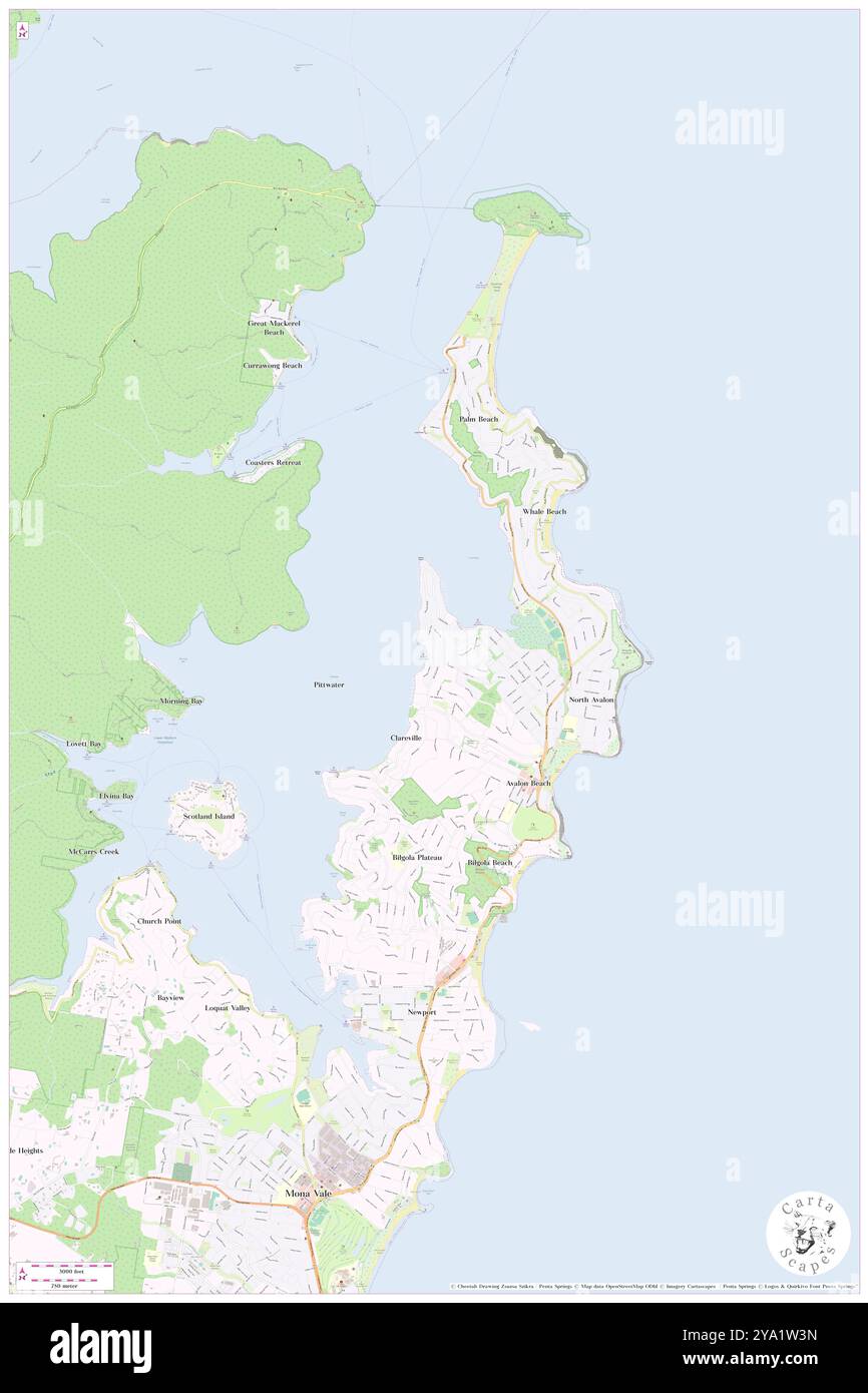 Jamieson Park, , AU, Australia, New South Wales, S 33 37' 24'', N 151 ...