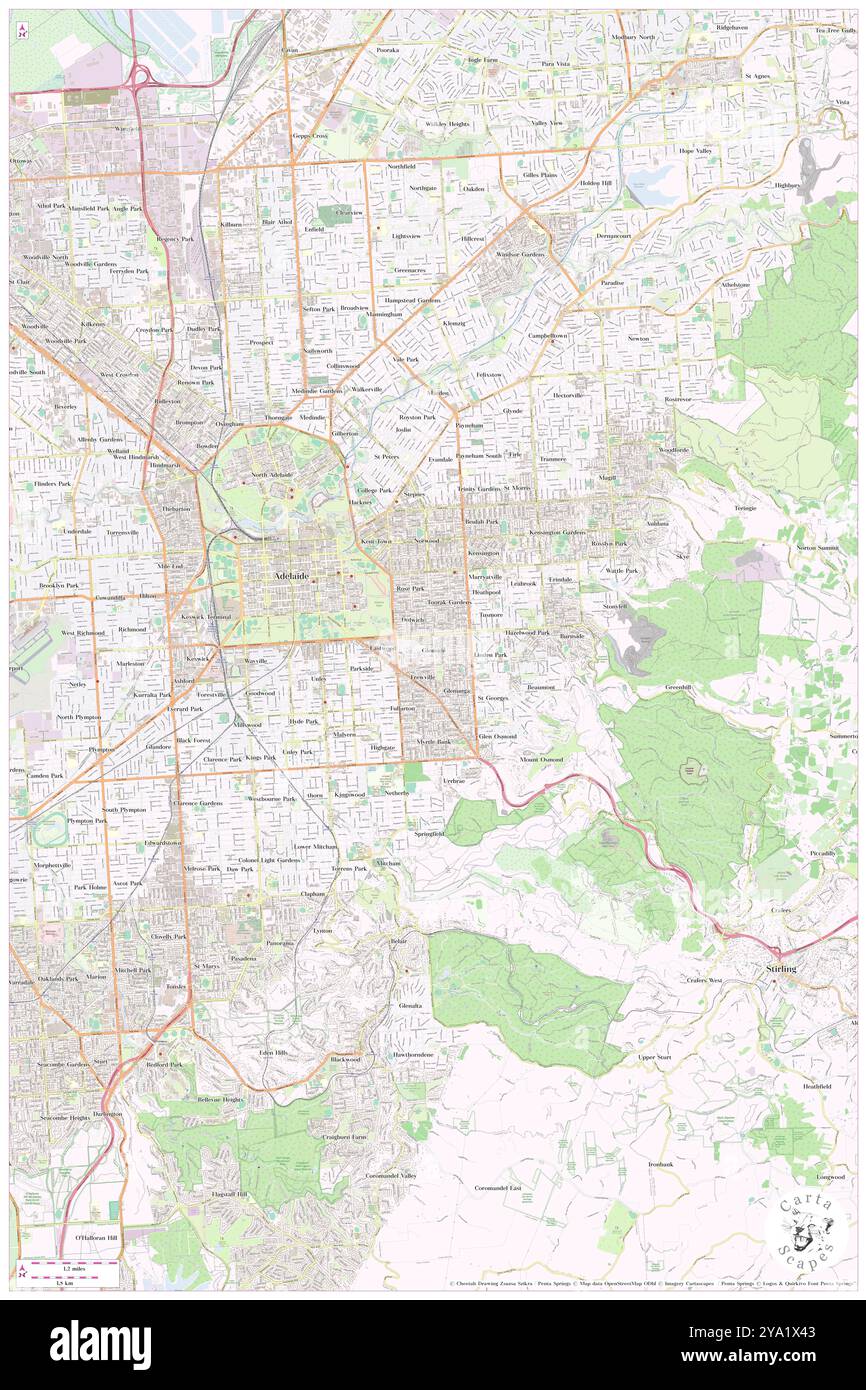 Glenside, Burnside, AU, Australia, South Australia, S 34 56' 33'', N ...