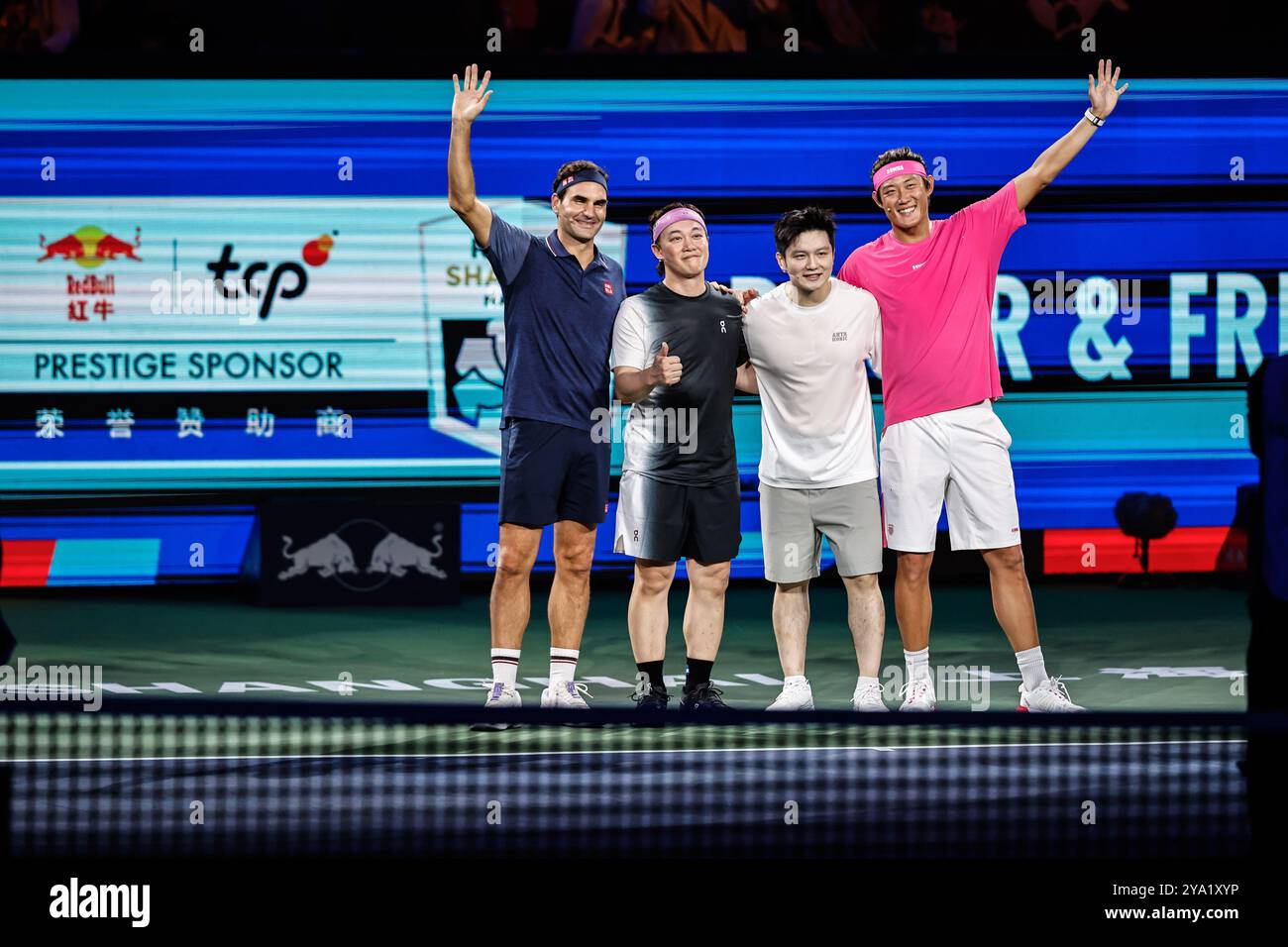 SHANGHAI, CHINA - OCTOBER 11, 2024 - The "Night of Roger Federer's ...