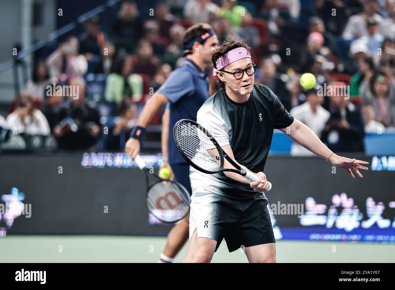 SHANGHAI, CHINA - OCTOBER 11, 2024 - The "Night of Roger Federer's ...