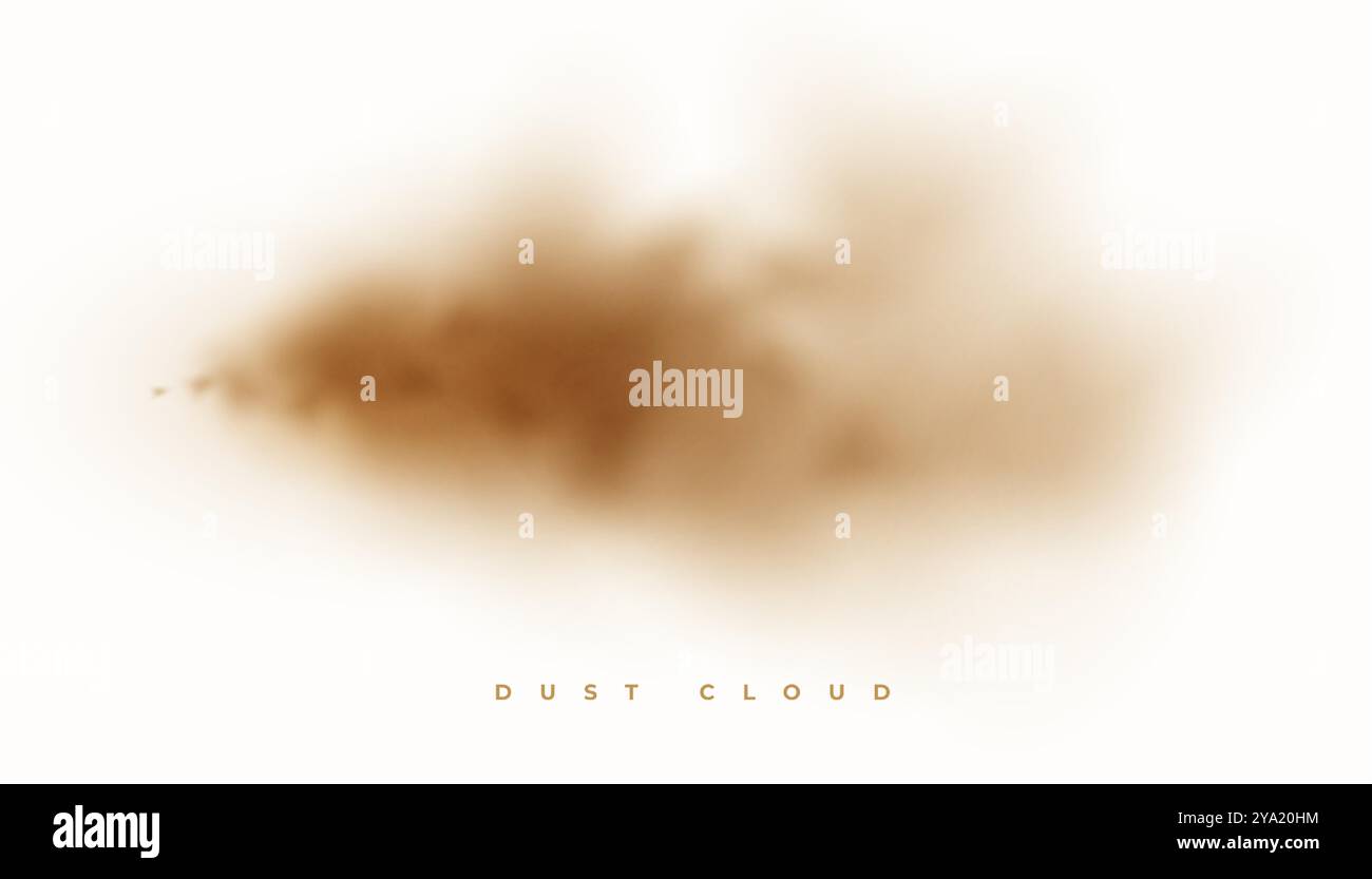 Dusty ground cloud Cut Out Stock Images & Pictures - Alamy