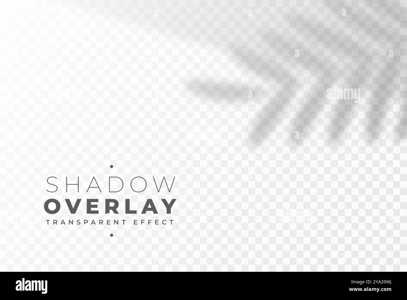 blurred leaves shadow overlay effect background Stock Vector Image ...