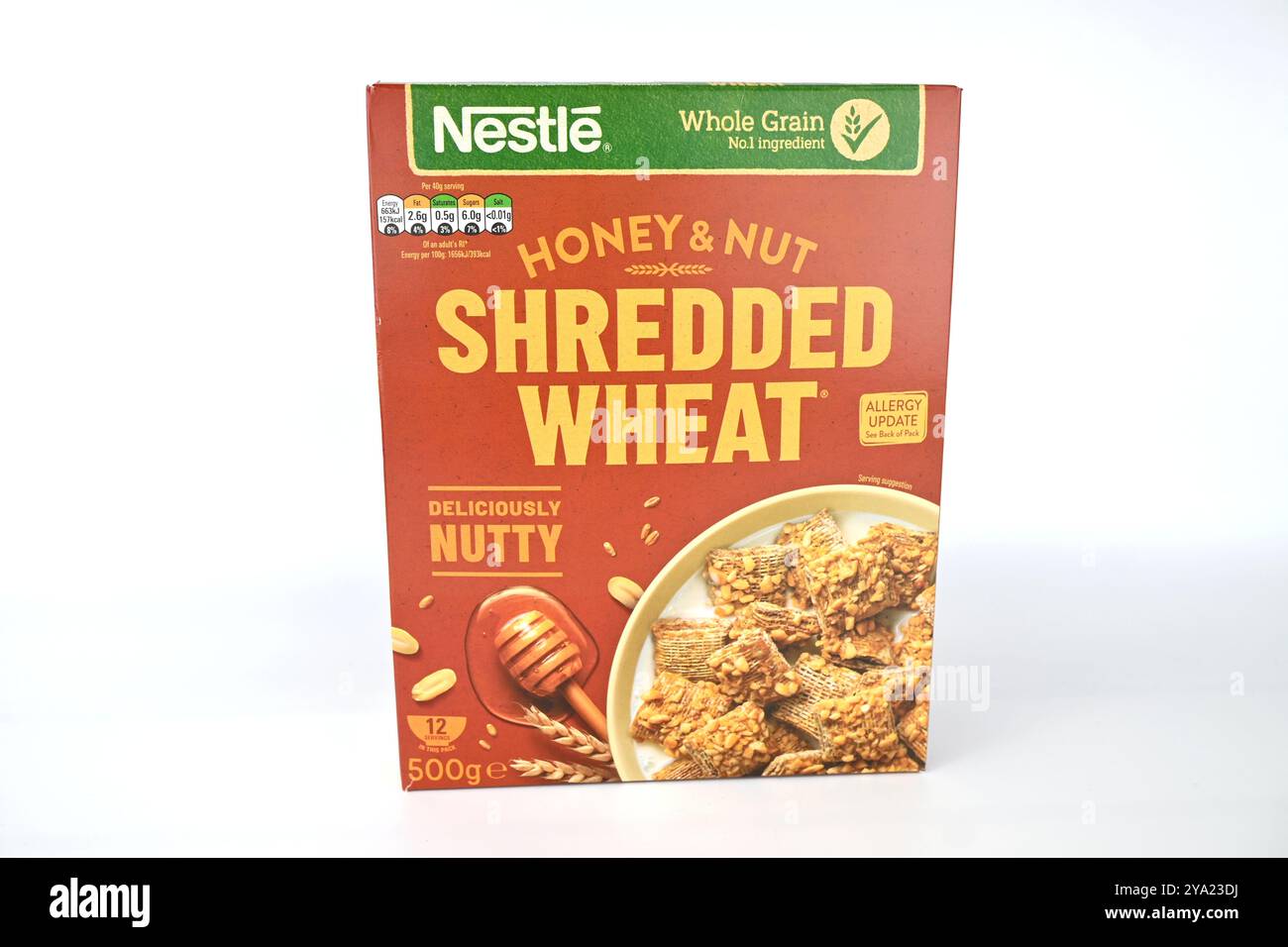 Nestle honey nut shredded wheat hi-res stock photography and images - Alamy