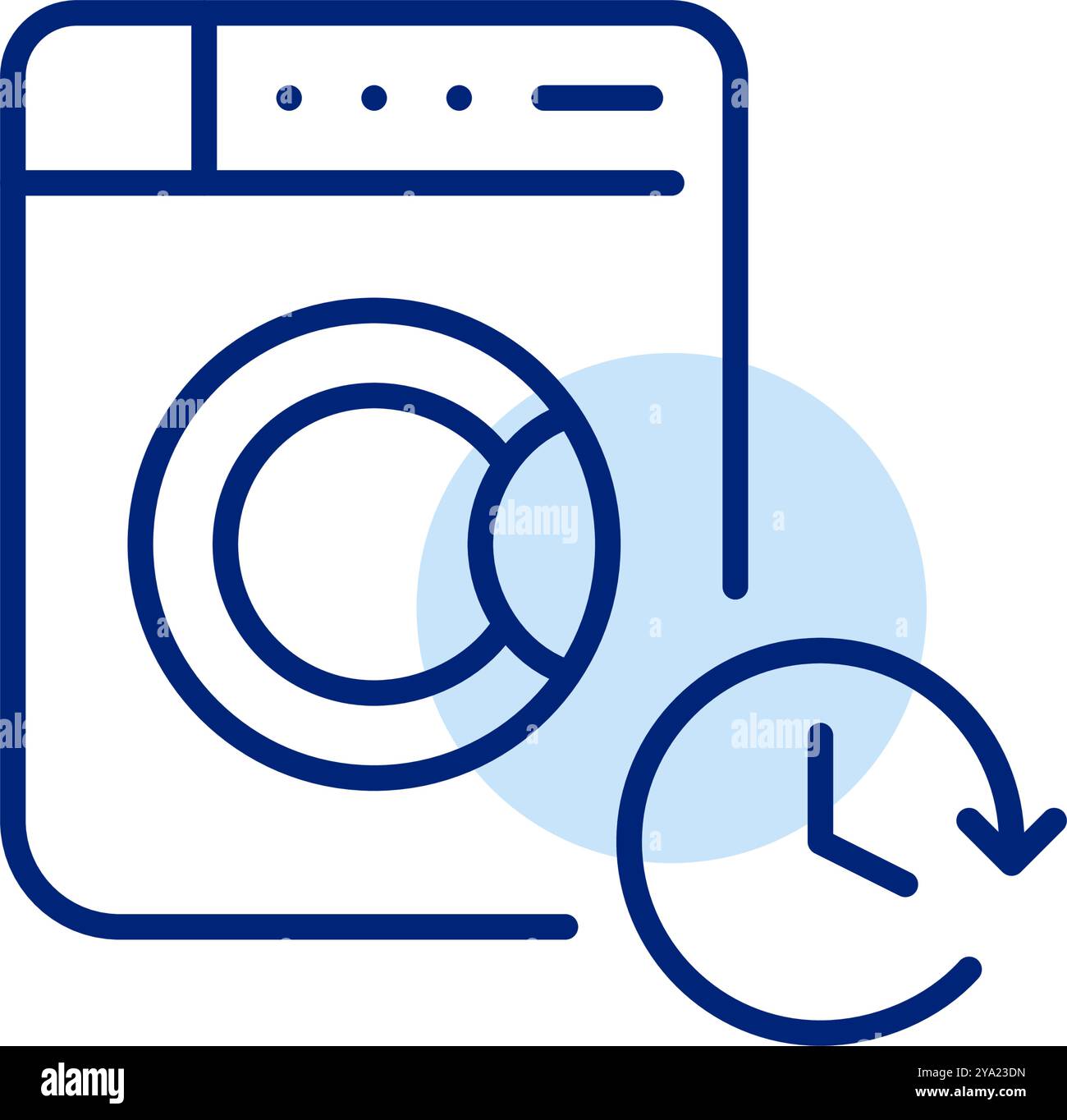 Washing cycles Cut Out Stock Images & Pictures - Alamy