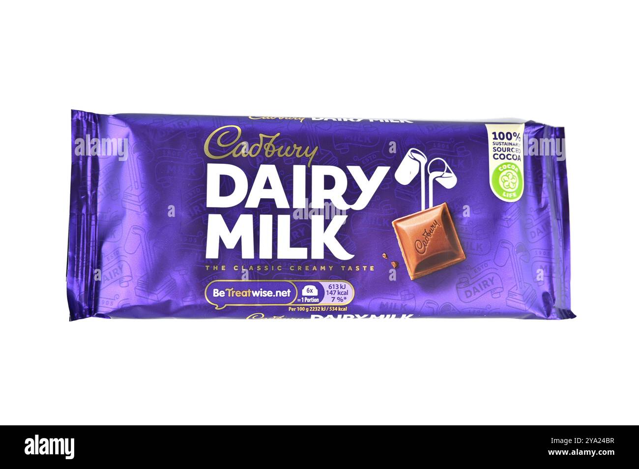 Cadbury dairy milk chocolate the classic creamy taste – Wales, UK – 09 ...