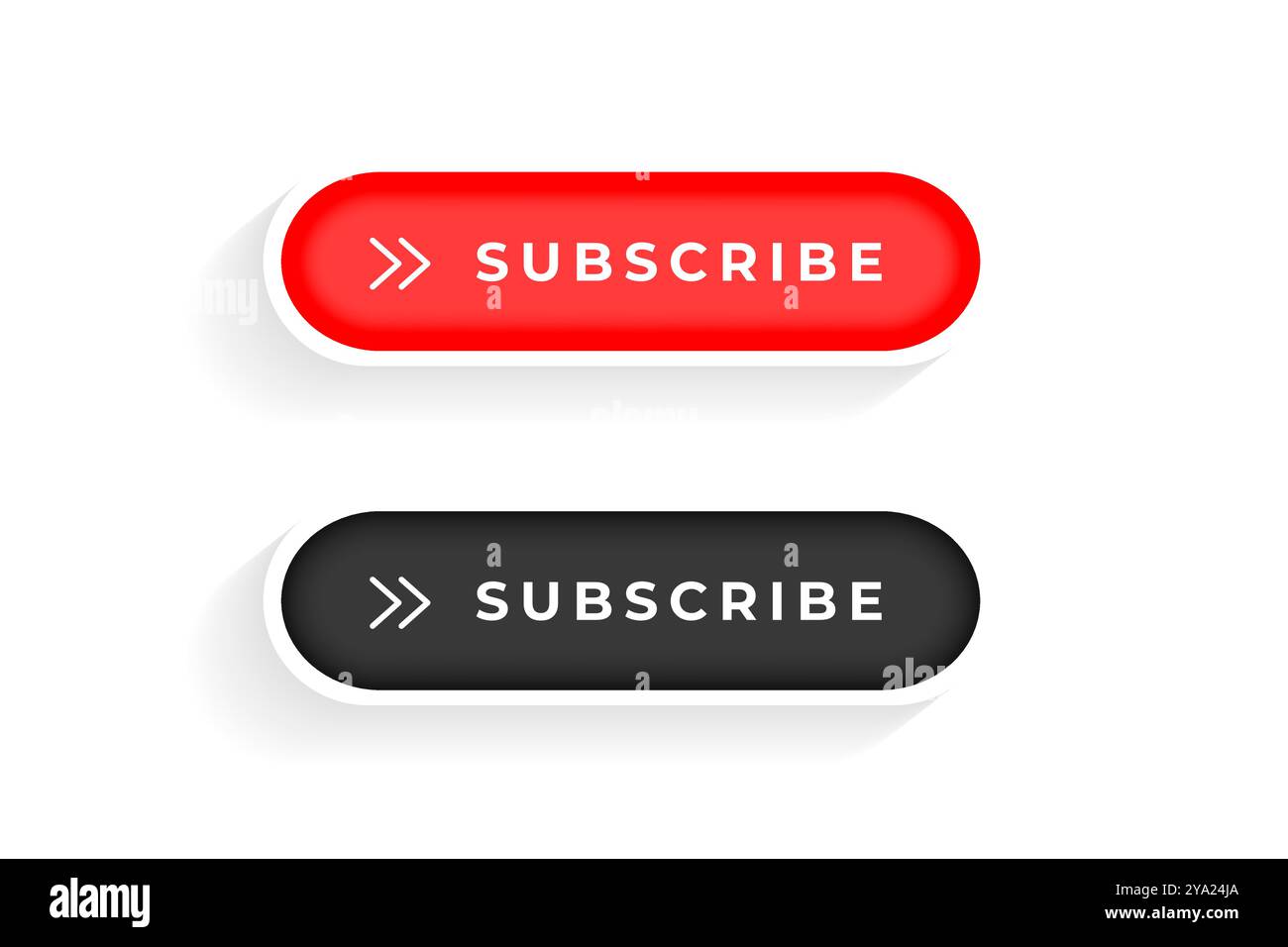 online subscription follow button icon design vector Stock Vector Image ...