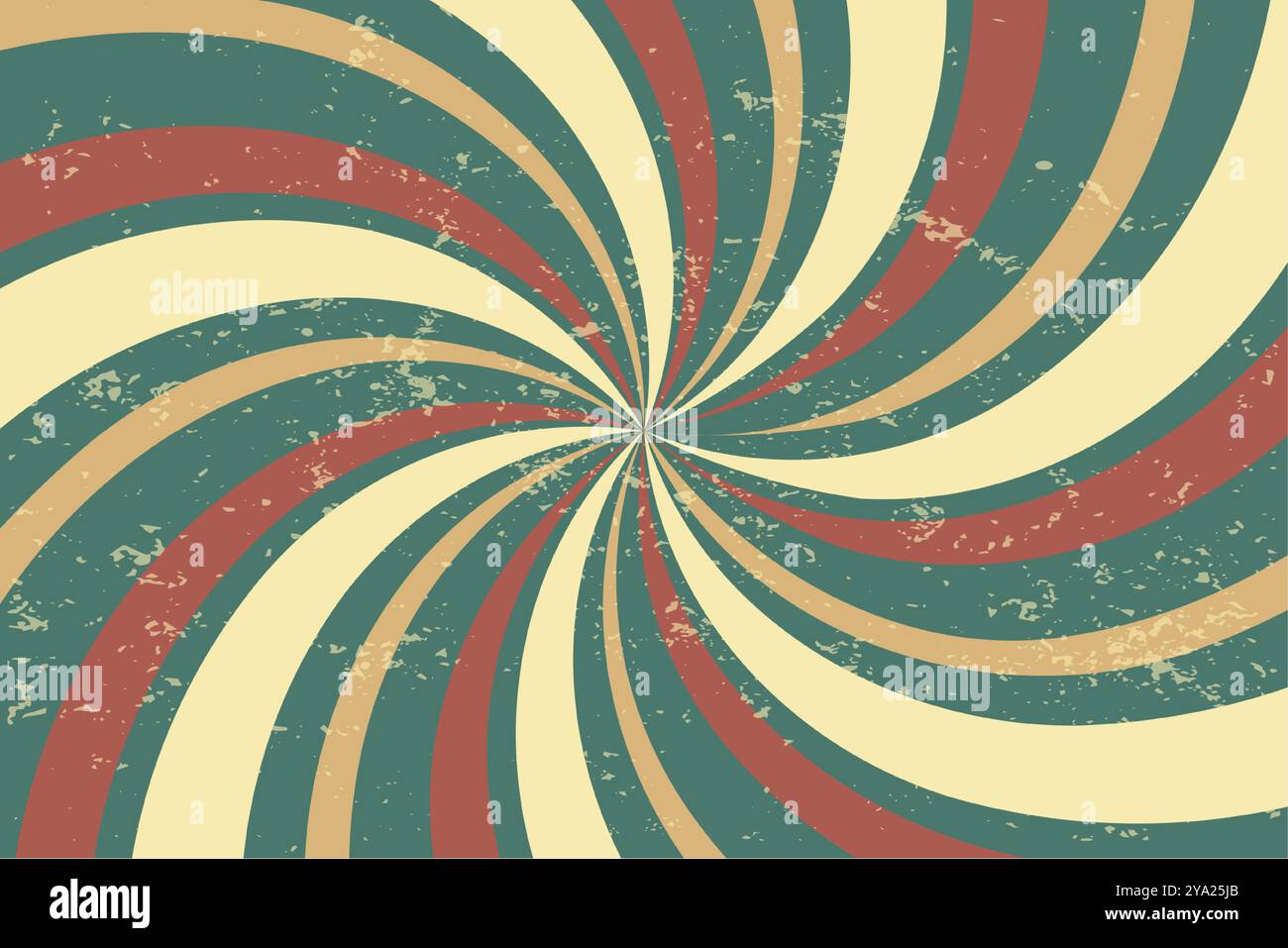 retro style twirl spiral line pattern background design vector Stock ...