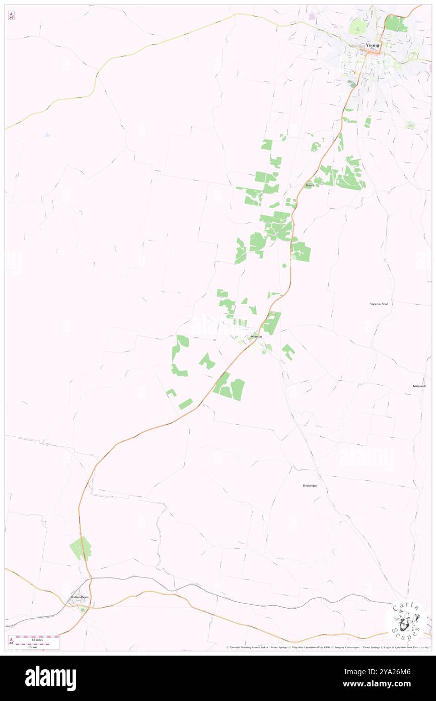 Map of yass valley Cut Out Stock Images & Pictures - Alamy