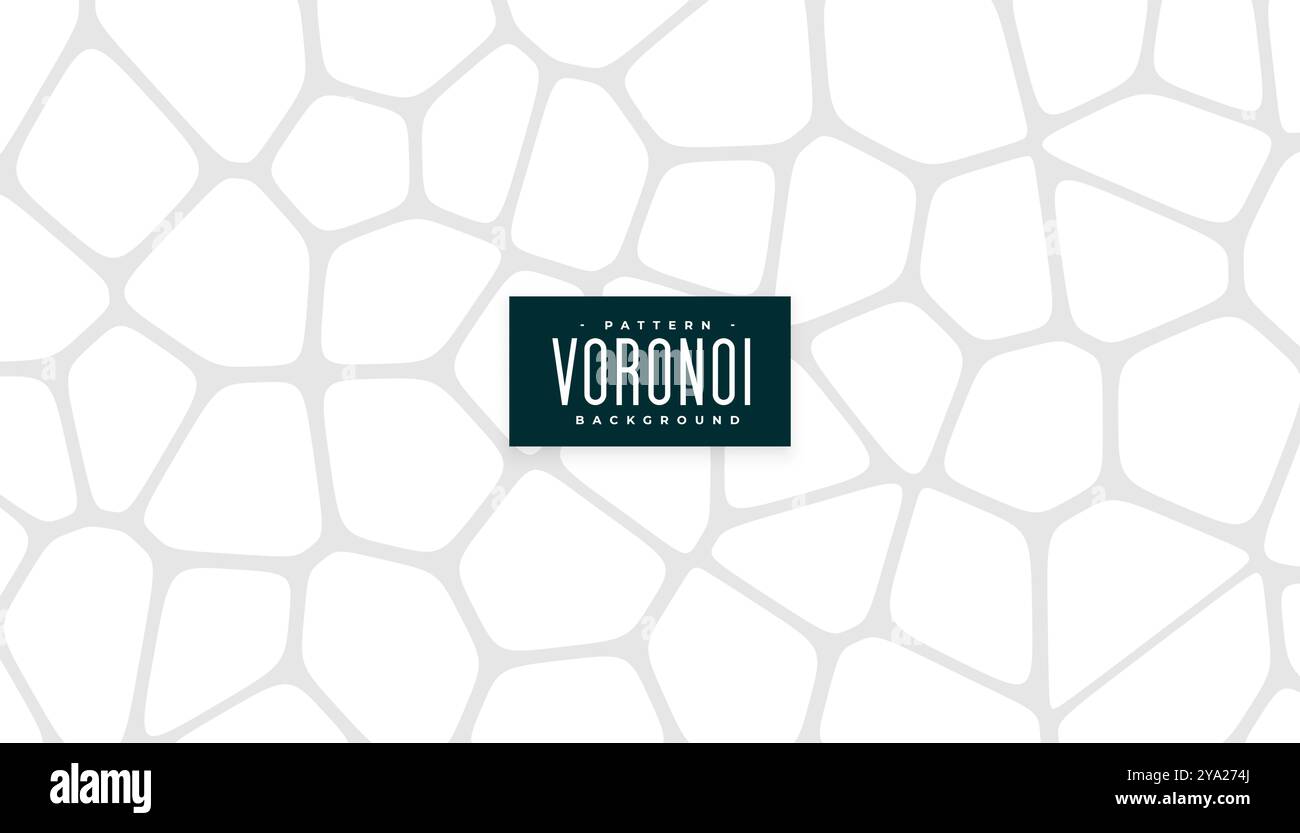 voronoi block structure pattern background with connected lines vector Stock Vector Image & Art ...