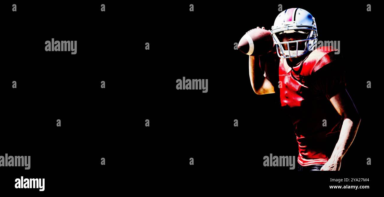 American football interception hi-res stock photography and images - Alamy