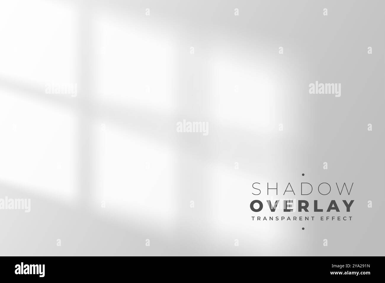 minimal style window shadow overlay background Stock Vector Image & Art ...