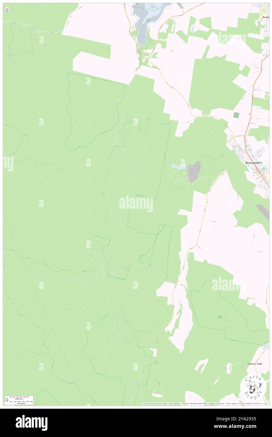Barnes Hill, West Tamar, AU, Australia, Tasmania, S 41 12' 36'', N 146 ...