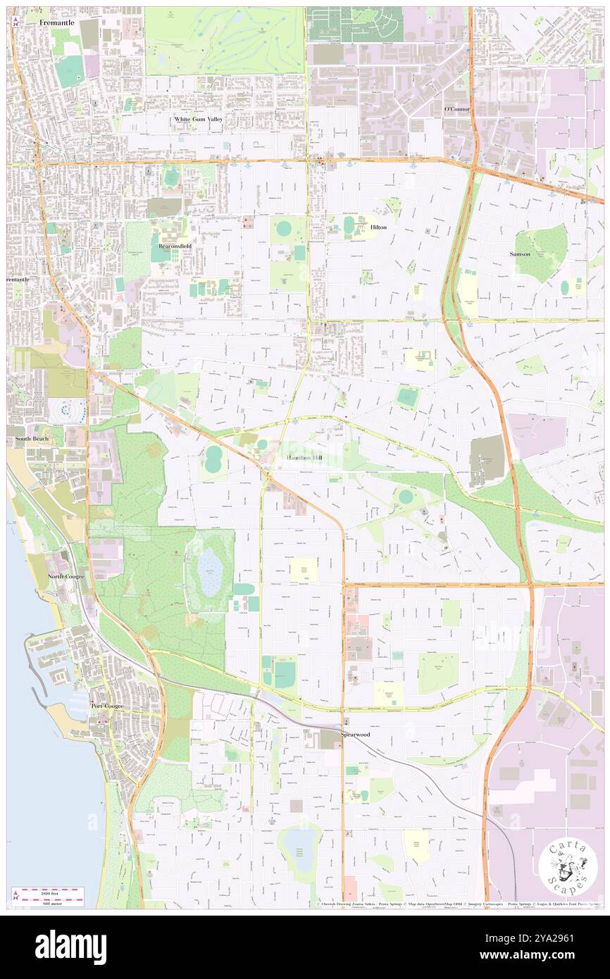 Hamilton Hill, City of Cockburn, AU, Australia, Western Australia, S 32 ...