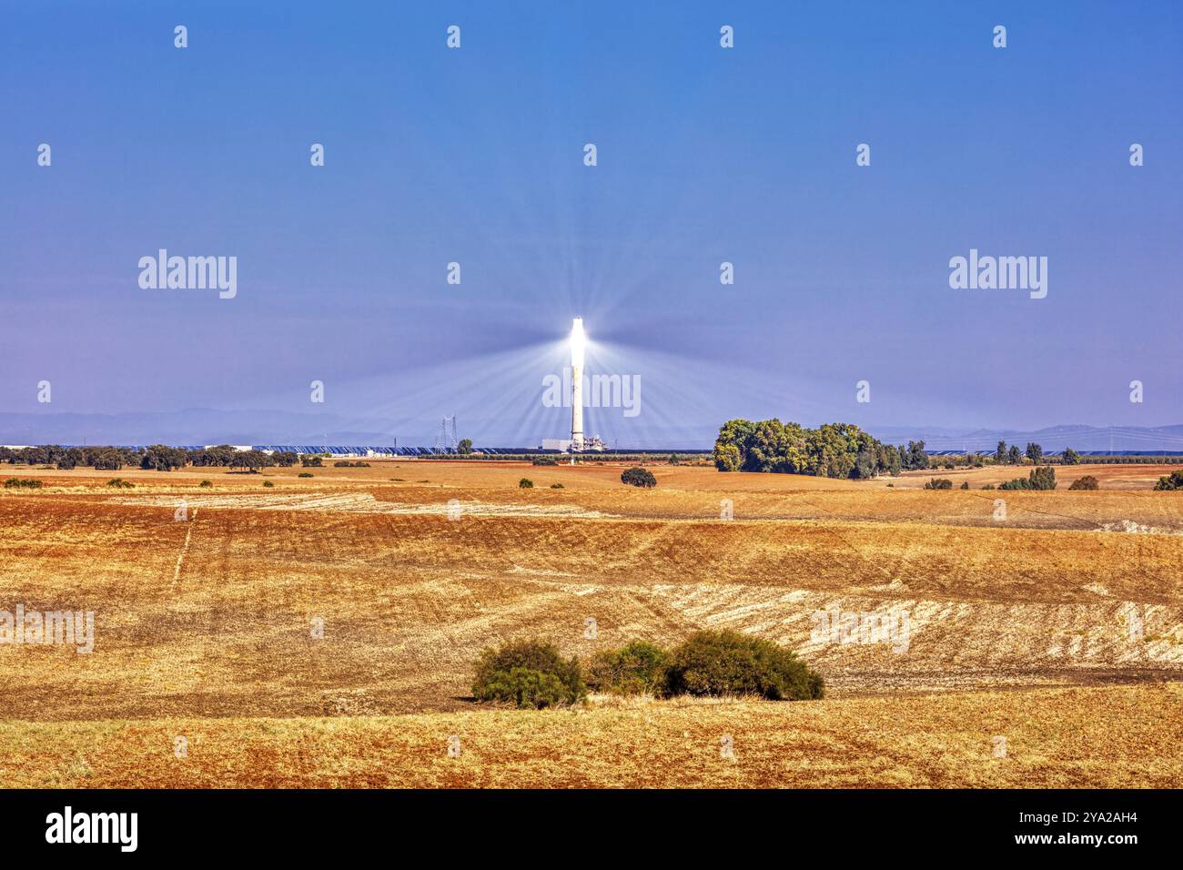 Solar thermal power station sevilla hi-res stock photography and images ...