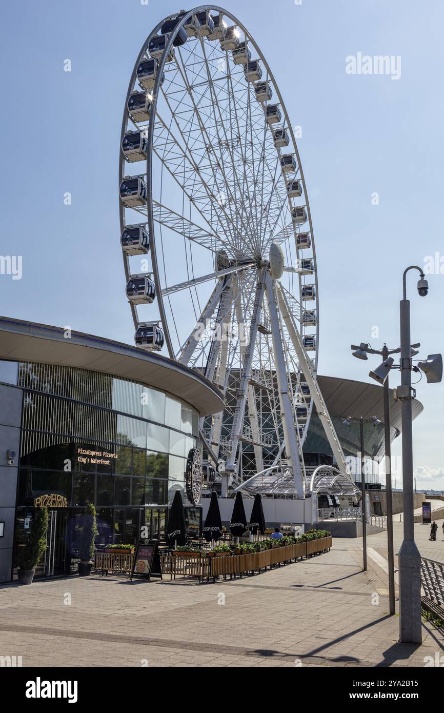 Ferris wheel next modern hi-res stock photography and images - Alamy