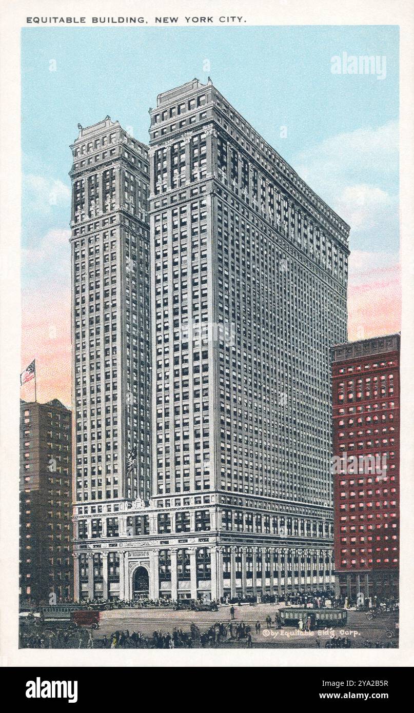 Equitable building postcard hi-res stock photography and images - Alamy
