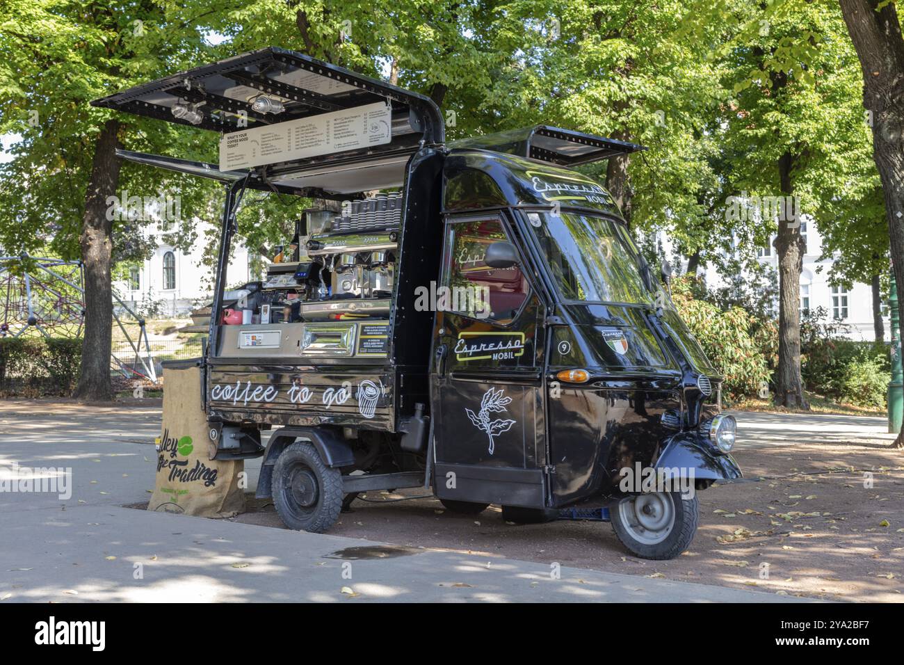 Mobile coffee vehicle hi-res stock photography and images - Alamy