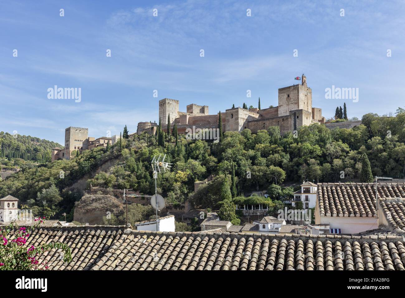 Alhambra palace landscape photograph hi-res stock photography and ...