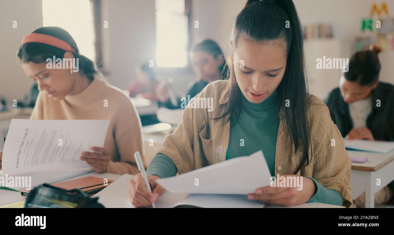 English language assignment hi-res stock photography and images - Alamy